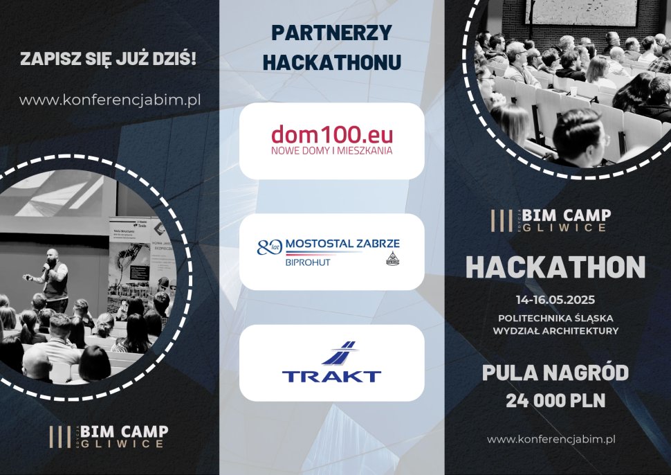BIM CAMP Hackathon 2025 | Aktualności | Wydział Budownictwa Architektury i Inżynierii Środowiska ...